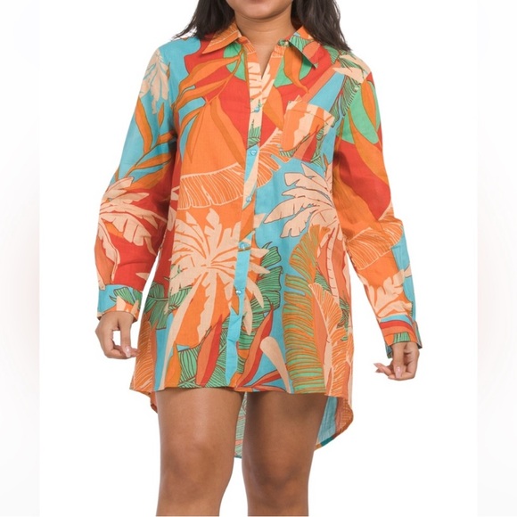 True Destinations | Dresses | True Destinations Cotton Holiday Ocean ...